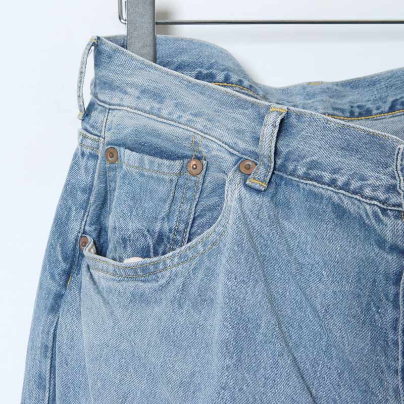 COMOLI (コモリ) デニム 5Pパンツ BLEACH