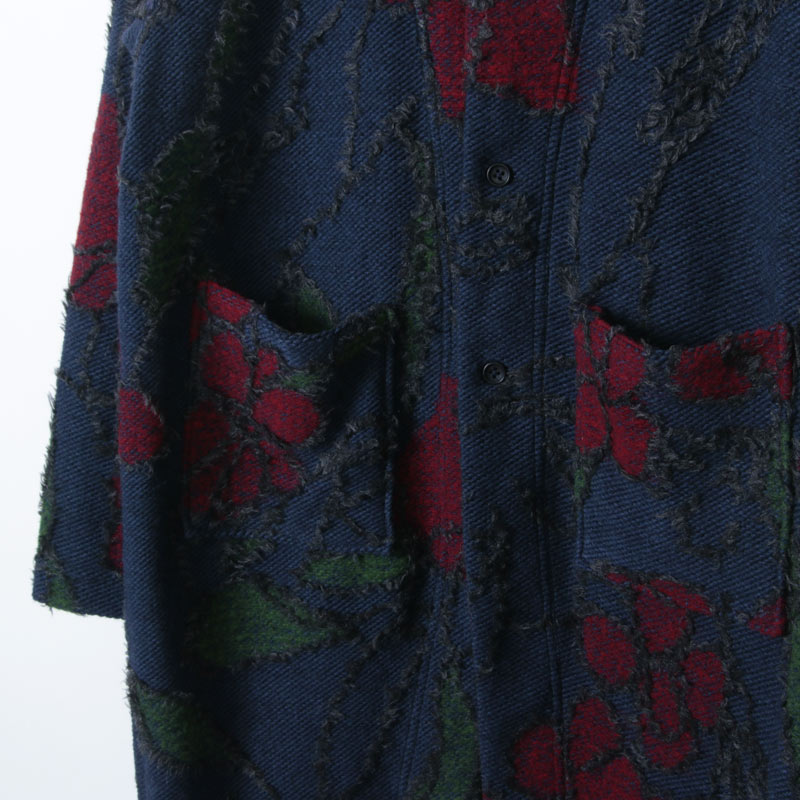 ENGINEERED GARMENTS (エンジニアードガーメンツ) Knit Long Cardigan - Floral Knit ...