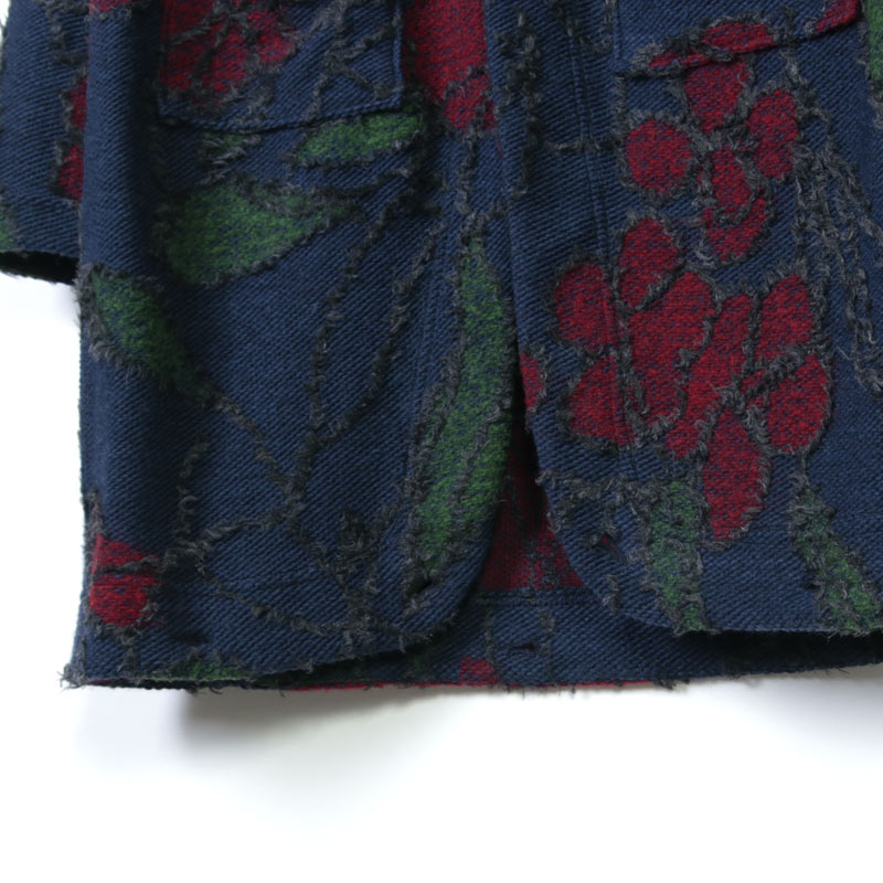 ENGINEERED GARMENTS (エンジニアードガーメンツ) Knit Long Cardigan - Floral Knit ...