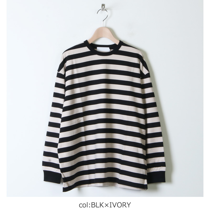 Graphpaper (グラフペーパー) Border L/S Tee / ボーダーロングスリーブT