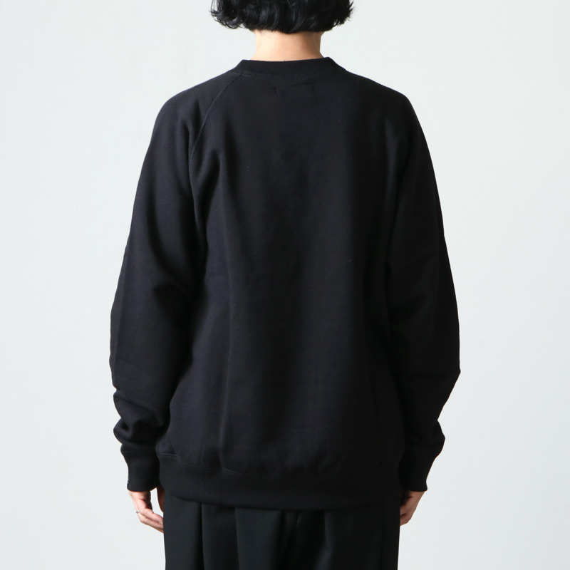 Graphpaper (グラフペーパー) LOOPWHEELER for GP Raglan Sweat / ループウィラー ラグランスウェット