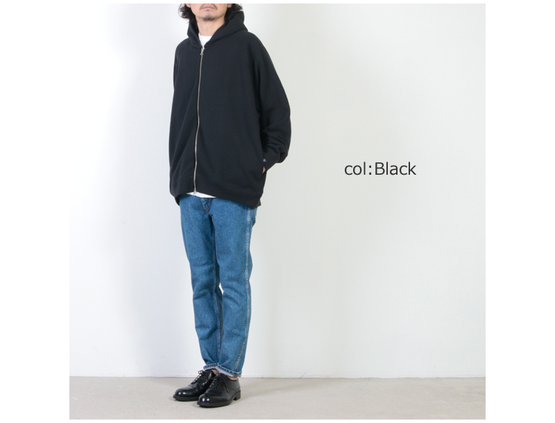 Graphpaper (グラフペーパー) LOOPWHEELER for Graphpaper Zip Parka / ループウィラー×グラフ ...