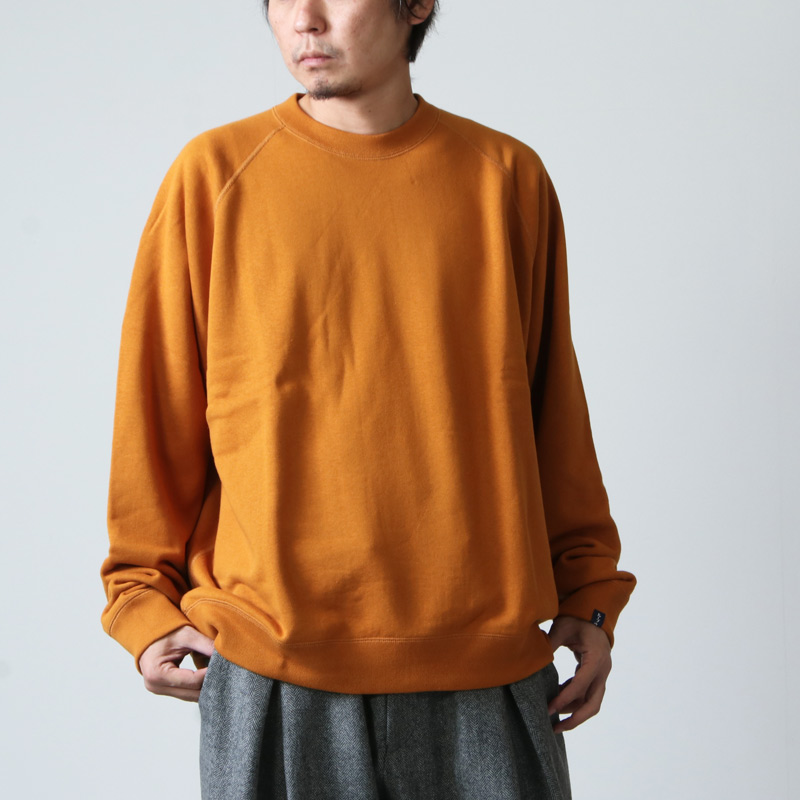 Graphpaper (グラフペーパー) LOOPWHEELER for Graphpaper Raglan Sweat / ループウィラーグラフペーパーラグランスウェット