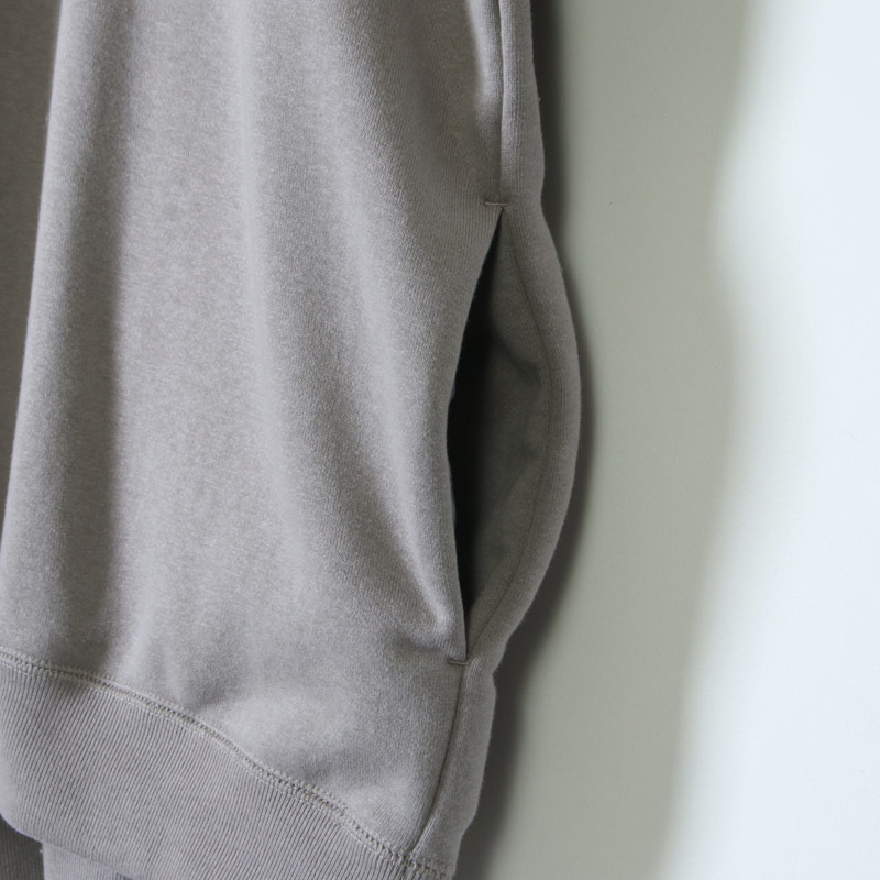 Graphpaper (グラフペーパー) LOOPWHEELER for GP Half-Zip Parka / ループウィラー グラフペーパー ハーフジップパーカー