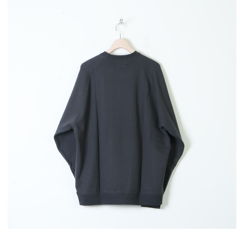 Graphpaper (グラフペーパー) LOOPWHEELER for GP Raglan Sweat / ループウィラー ラグランスウェット