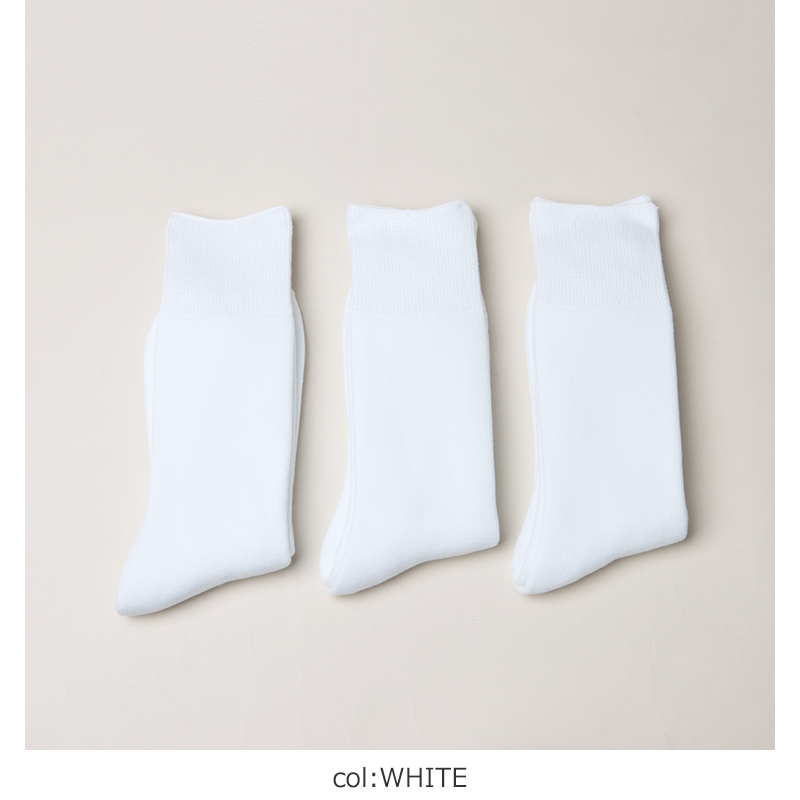Graphpaper (グラフペーパー) Graphpaper 3-Pack Socks / 3パックソックス