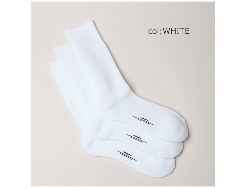 Graphpaper (グラフペーパー) Graphpaper 3-Pack Socks / 3パックソックス
