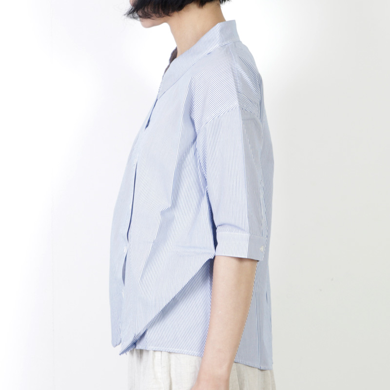 kelen (ケレン) Hem Tuck Blouse Tyde / ヘムタックブラウスタイド