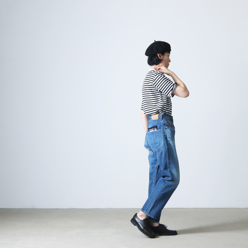 Ordinary Fits (オーディナリーフィッツ) LOOSE ANKLE DENIM used / ルーズアンクルデニムユーズド