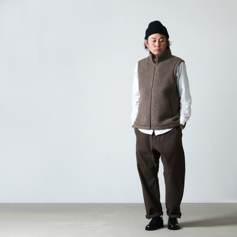 YAECA (ヤエカ) WOOL VEST / ウールベスト