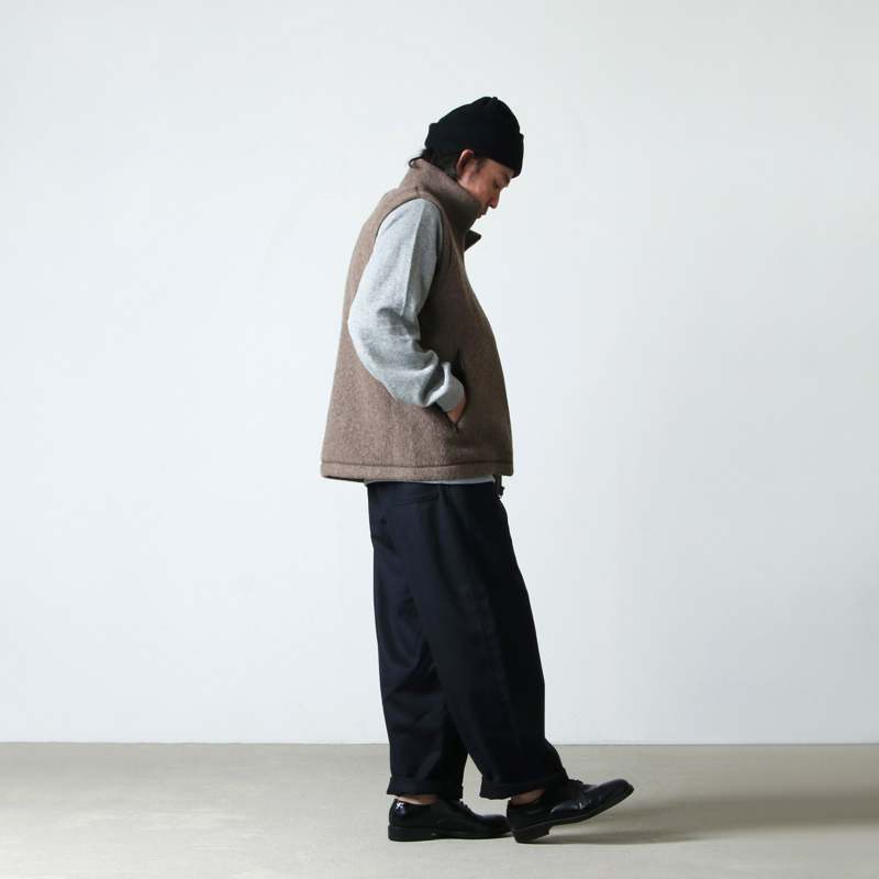 YAECA (ヤエカ) WOOL VEST / ウールベスト