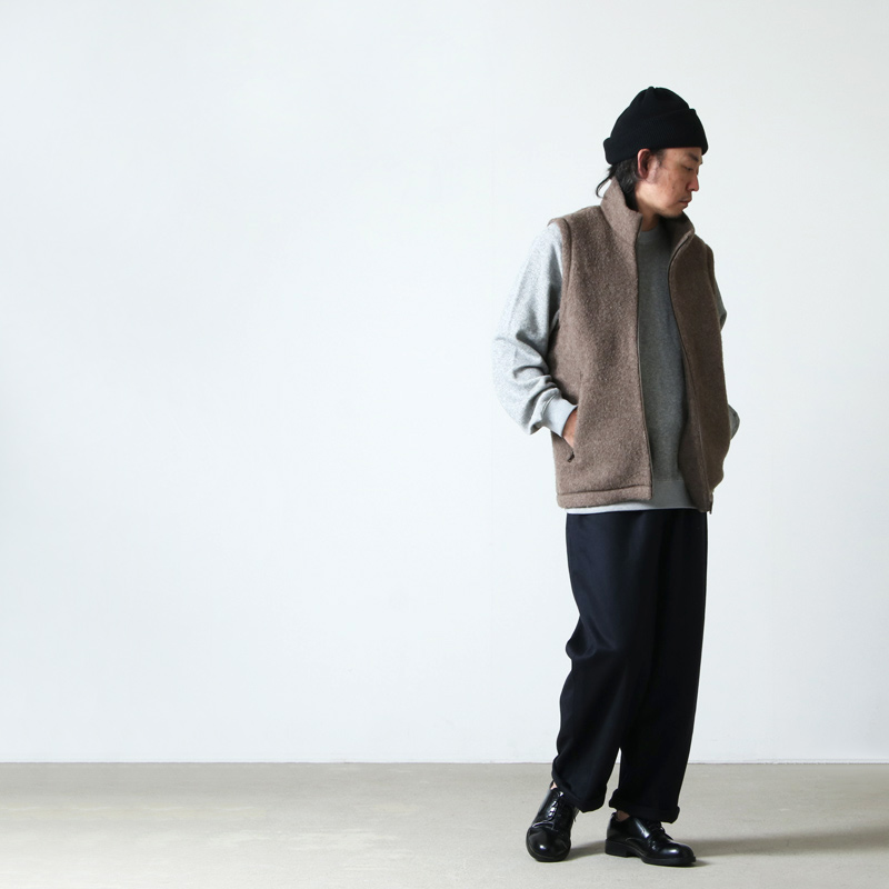 YAECA (ヤエカ) WOOL VEST / ウールベスト