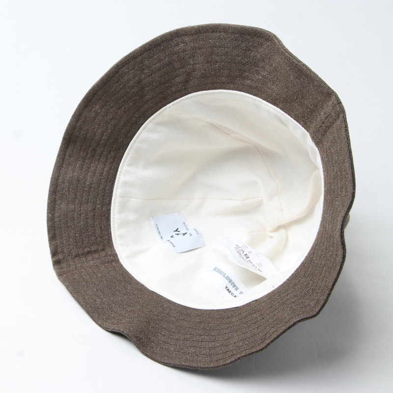 YAECA (ヤエカ) WRITE HAT HIGH OILED / ライトハットハイオイルド