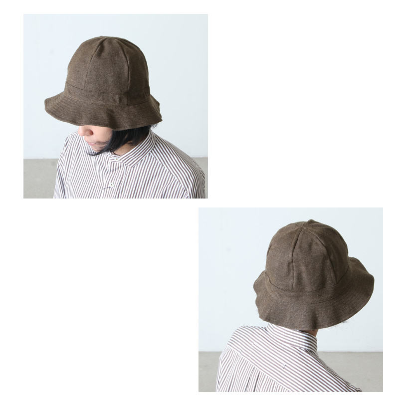 YAECA (ヤエカ) WRITE HAT HIGH OILED / ライトハットハイオイルド