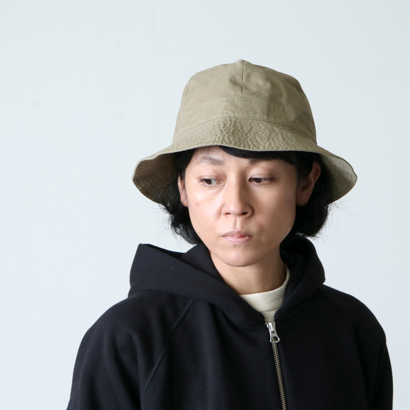 YAECA (ヤエカ) WRITE HAT LOW cotton / ライトハットローコットン