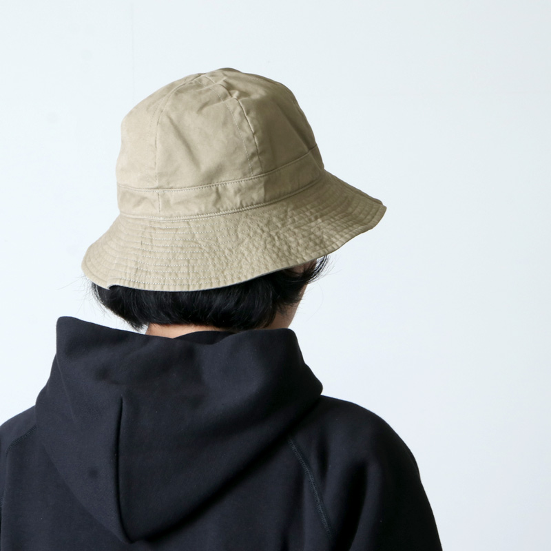 YAECA (ヤエカ) WRITE HAT LOW cotton / ライトハットローコットン