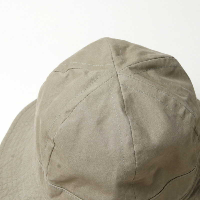 YAECA (ヤエカ) WRITE HAT LOW cotton / ライトハットローコットン
