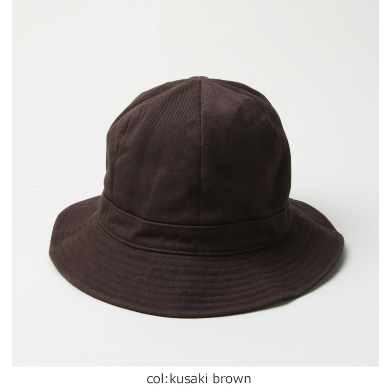 YAECA (ヤエカ) WRITE HAT HIGH COTTON / ライトハットハイコットン